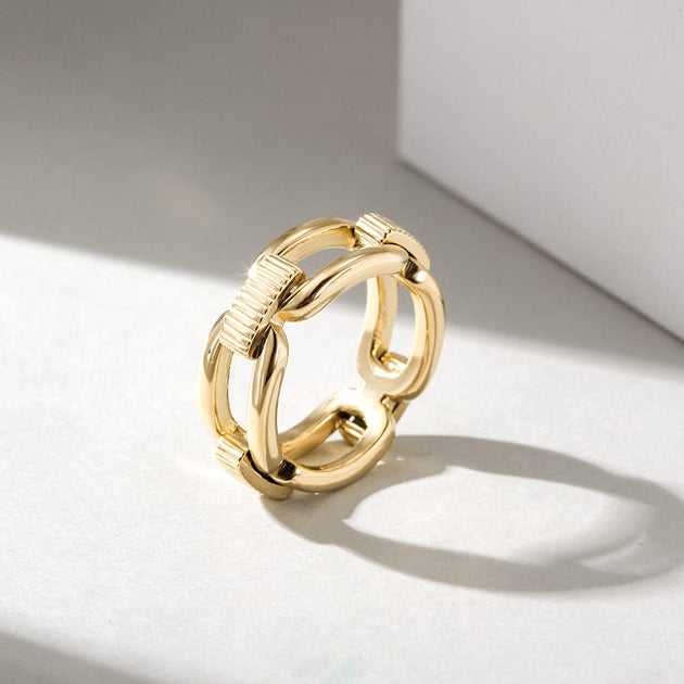 Chain Reaction Ring – L&A Visionary Creations